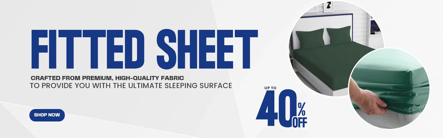 Fitted Sheets Soft & Stretchable | Bed Sheets Pakistan – Ctexs